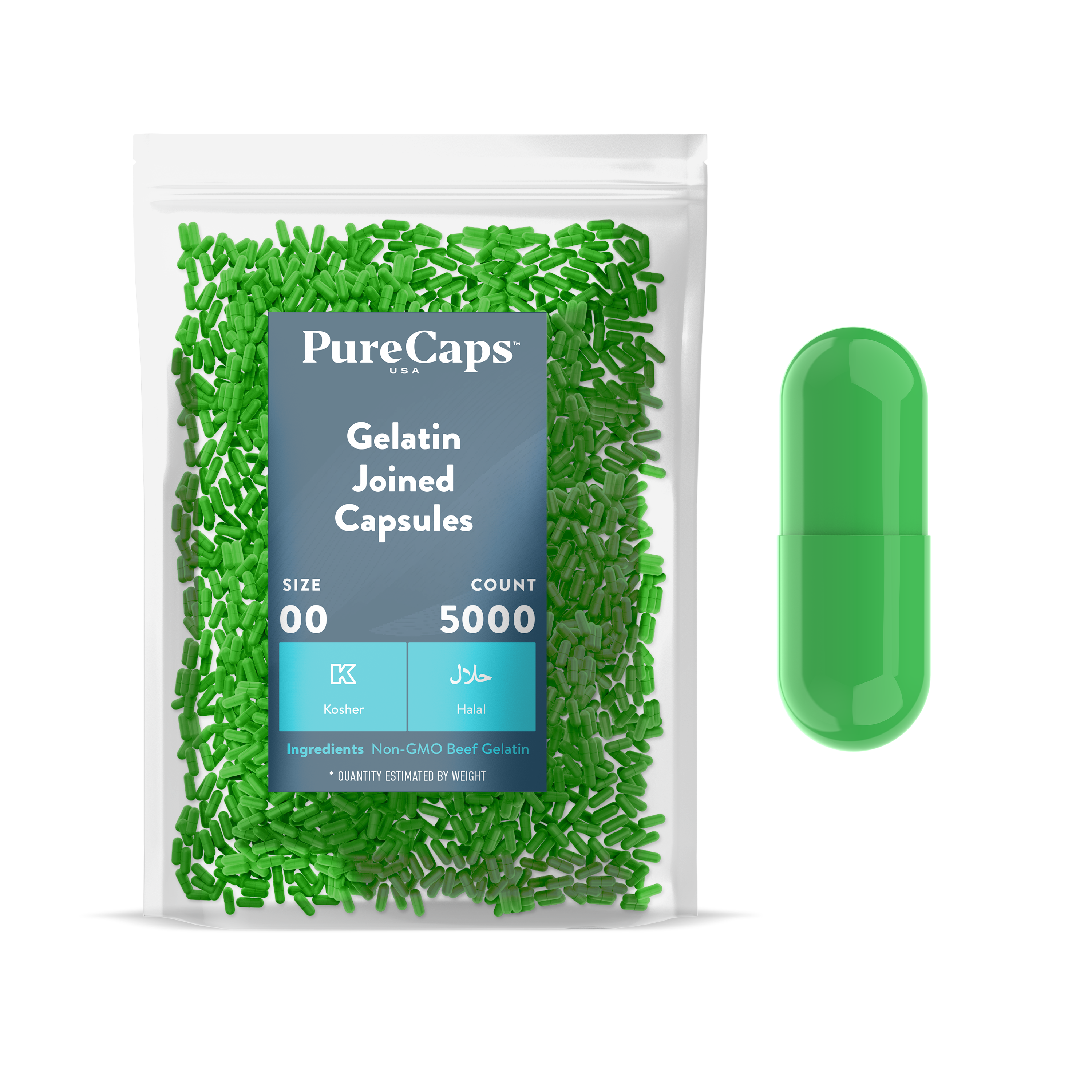 Size 00 Joined Solid Gelatin Capsules – PureCaps USA | A Capsule ...